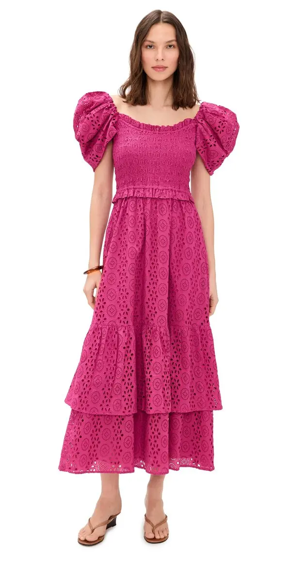CLEOBELLA Fay Maxi Dress - Eyelet