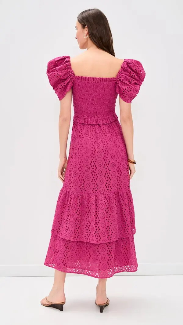 CLEOBELLA Maxi Dress With Puff Sleeves And Details