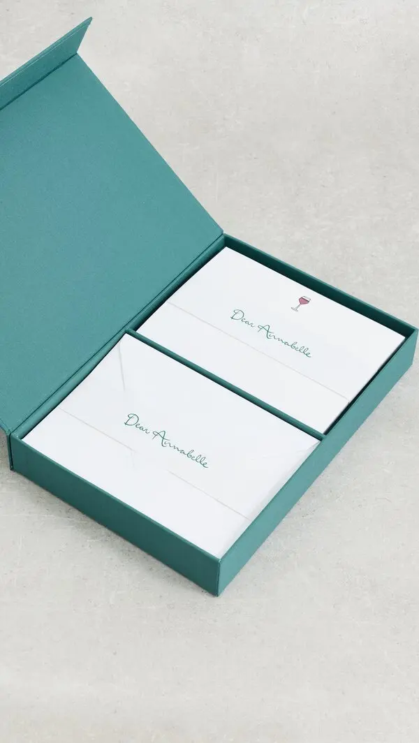 DEAR ANNABELLE Happy Hour Notecards With Euro Envelopes