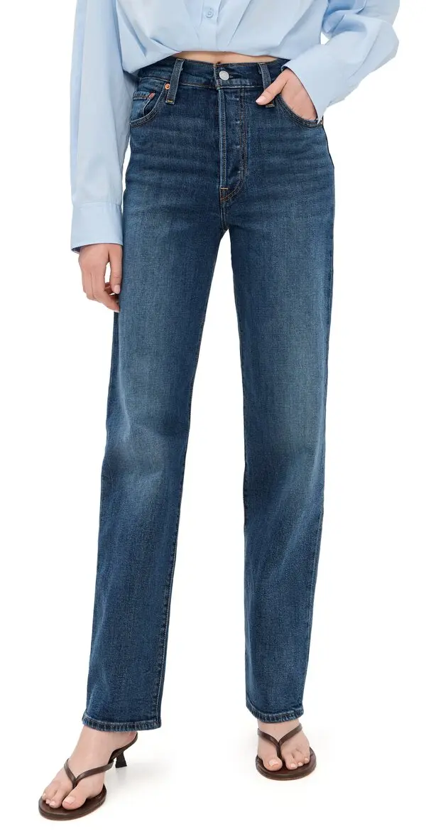 LEVI'S Ribcage Full Length Jeans - Select Us