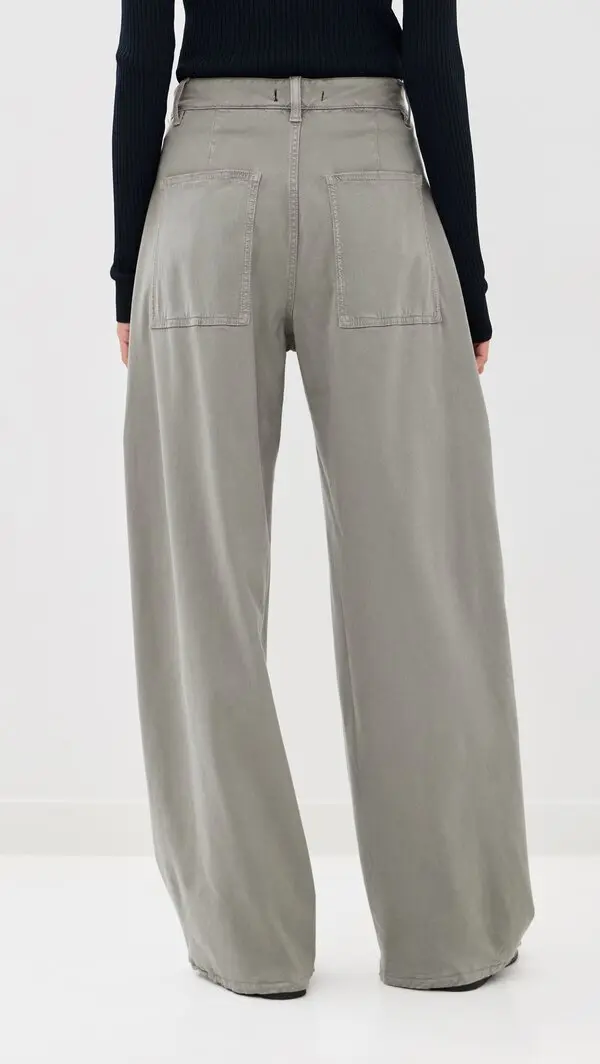 Tibi Dyed Stretch Twill Sid Pants