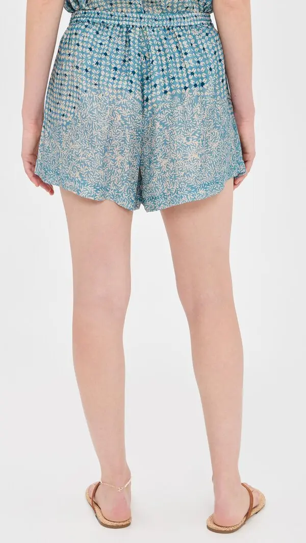Natalie Martin Jasper Shorts - Delphi Sky