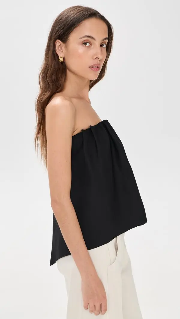 HOUSE OF DAGMAR Ruched Tube Top