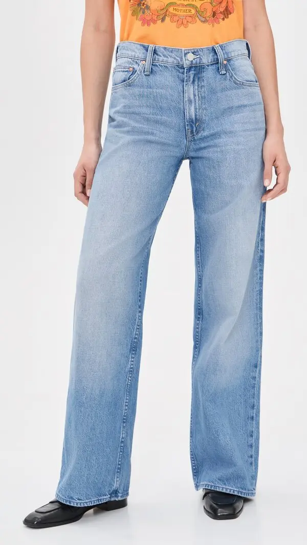 MOTHER The Rerun Zip Sneak Jeans - Last Bite