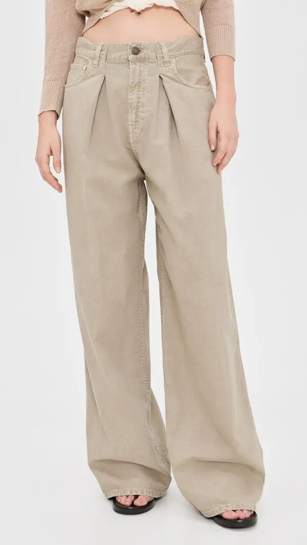 HAIKURE Candy Twill Jeans - Doeskin
