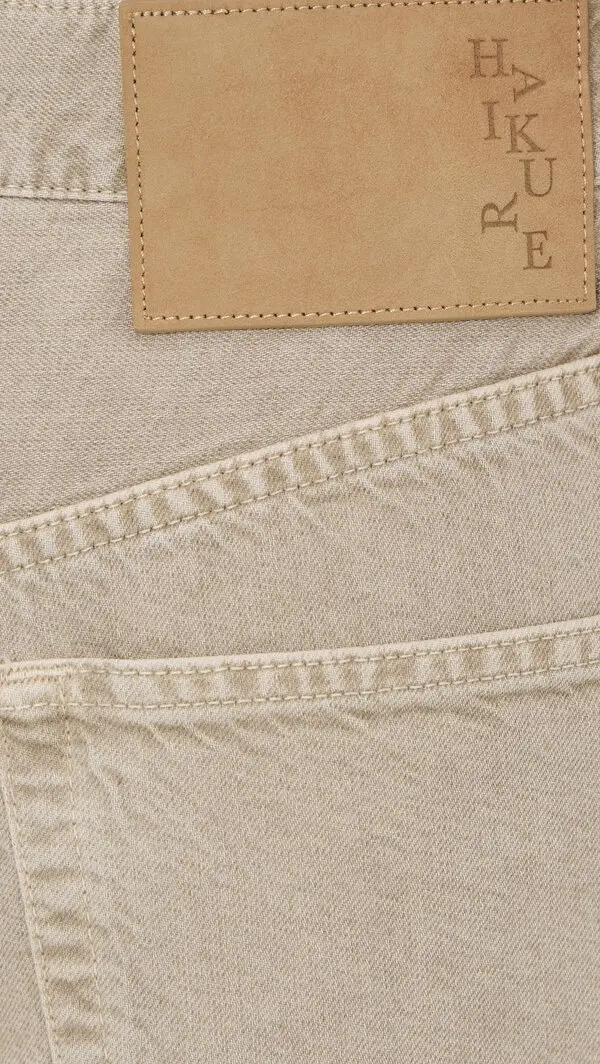 HAIKURE Candy Twill Jeans - Doeskin