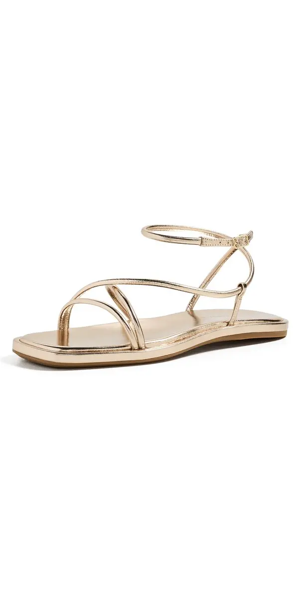 LOEFFLER RANDALL Noor Strappy Sandals - Champagne