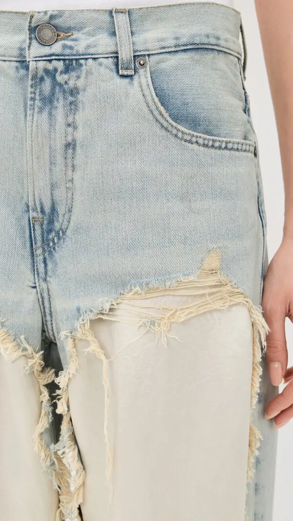 HAIKURE Bonnie Jeans - Dusty Blue