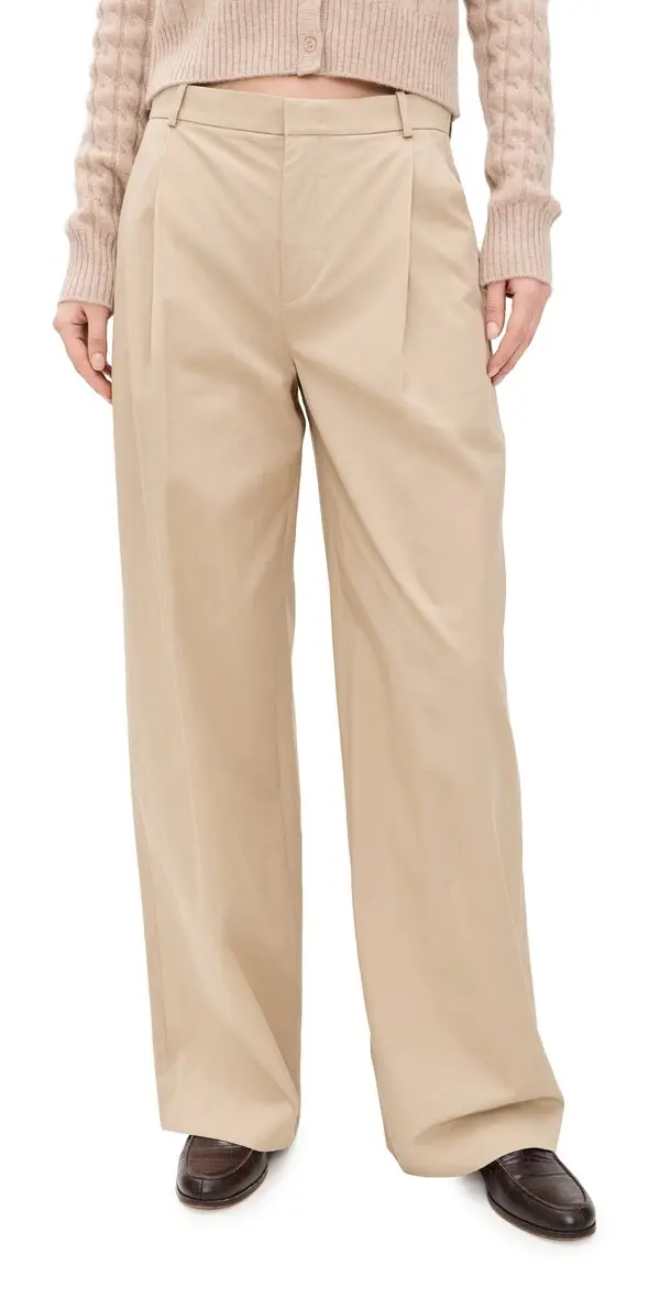 Vince Camille Wide Leg Trousers - Wheatstone