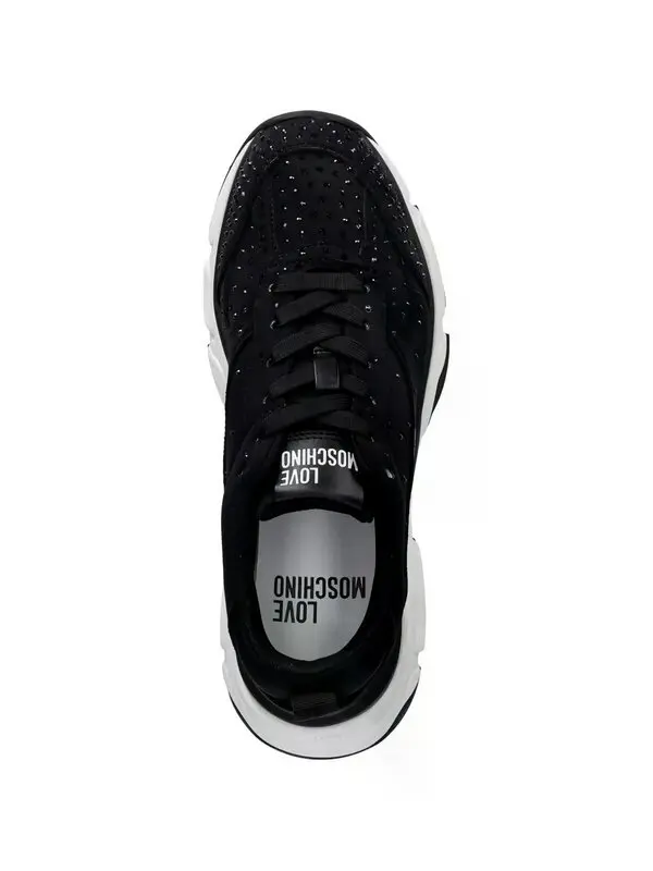 Moschino Stud-embellished Sneakers
