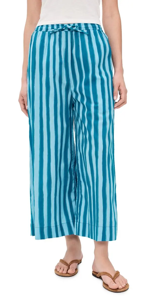Natalie Martin Lauren Pants - Batik Stripe Pool