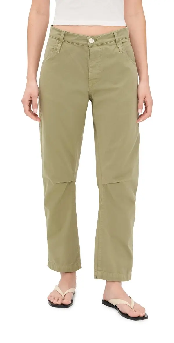 JAMIE HALLER Hammer Loop Trousers - Eucalyptus