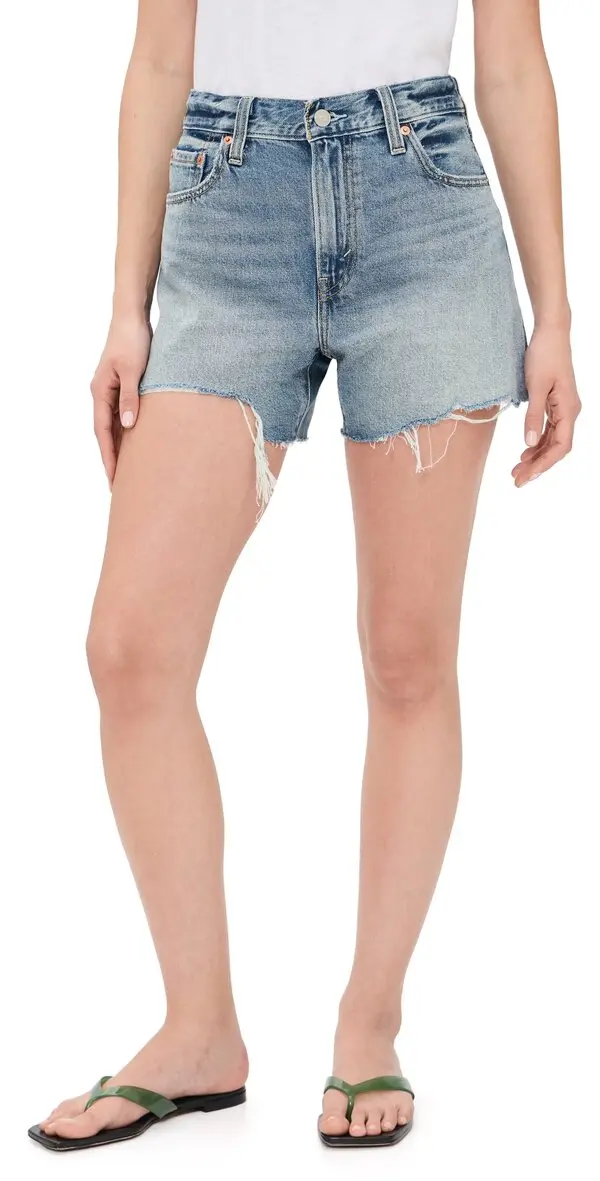 LEVI'S Ribcage Denim Shorts - Blow My Mind