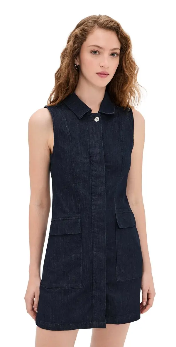 Joe's Jeans The Irina Mini Denim Dress - Rinse