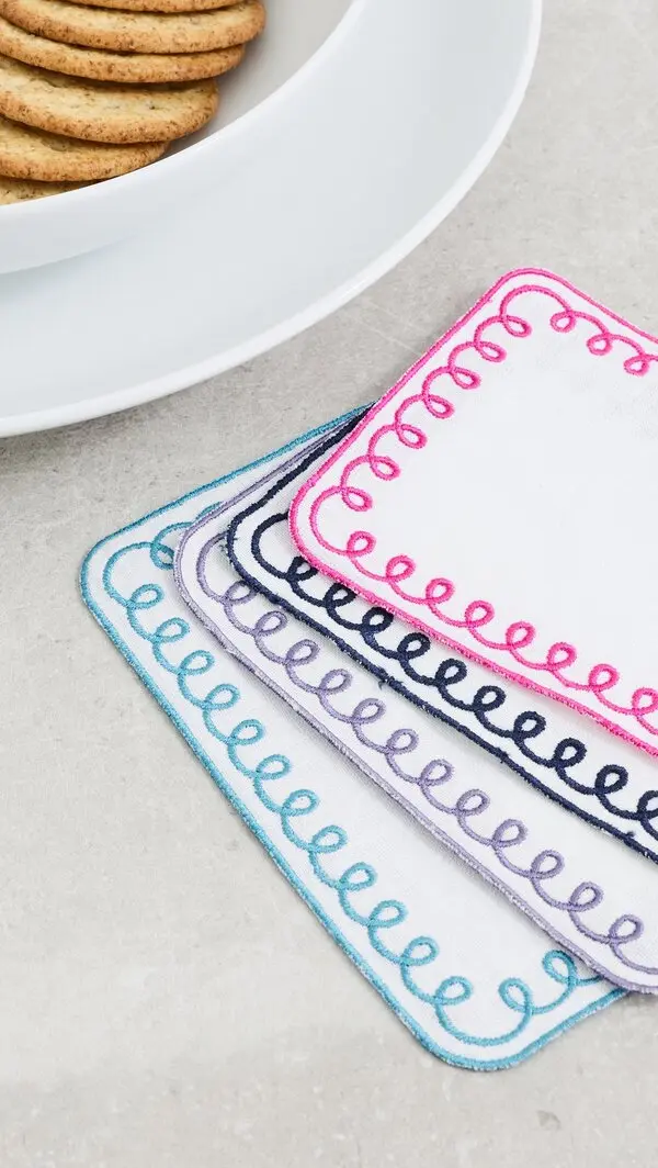 DEAR ANNABELLE Loopy Cocktail Napkins Set