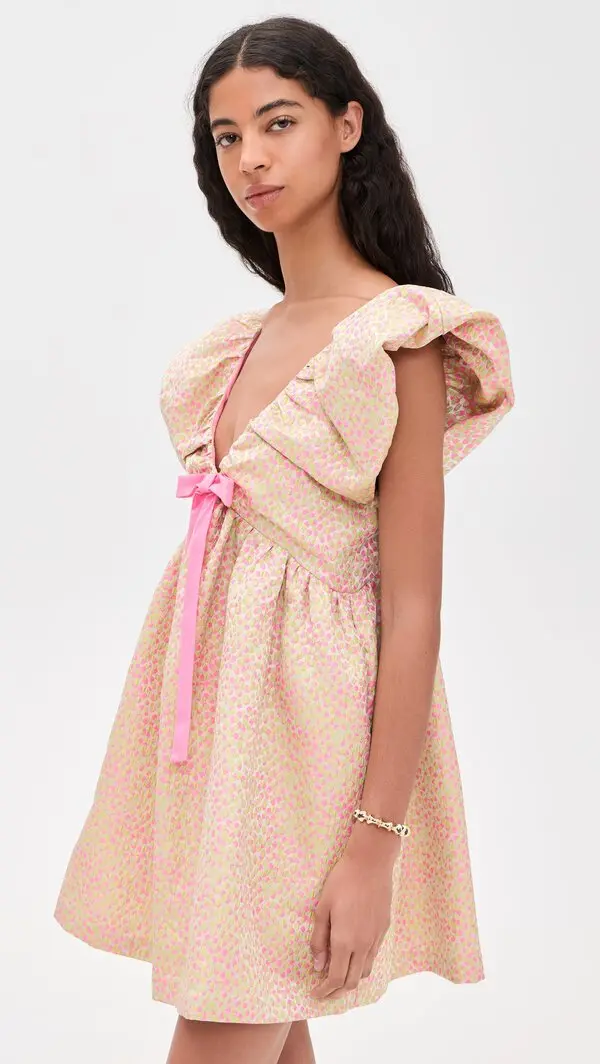 Endless Rose Jacquard Mini Dress