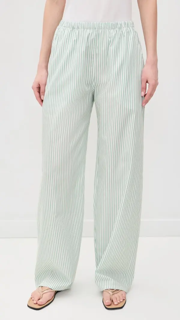 LESET Yoshi Stripe Wide Leg Pants