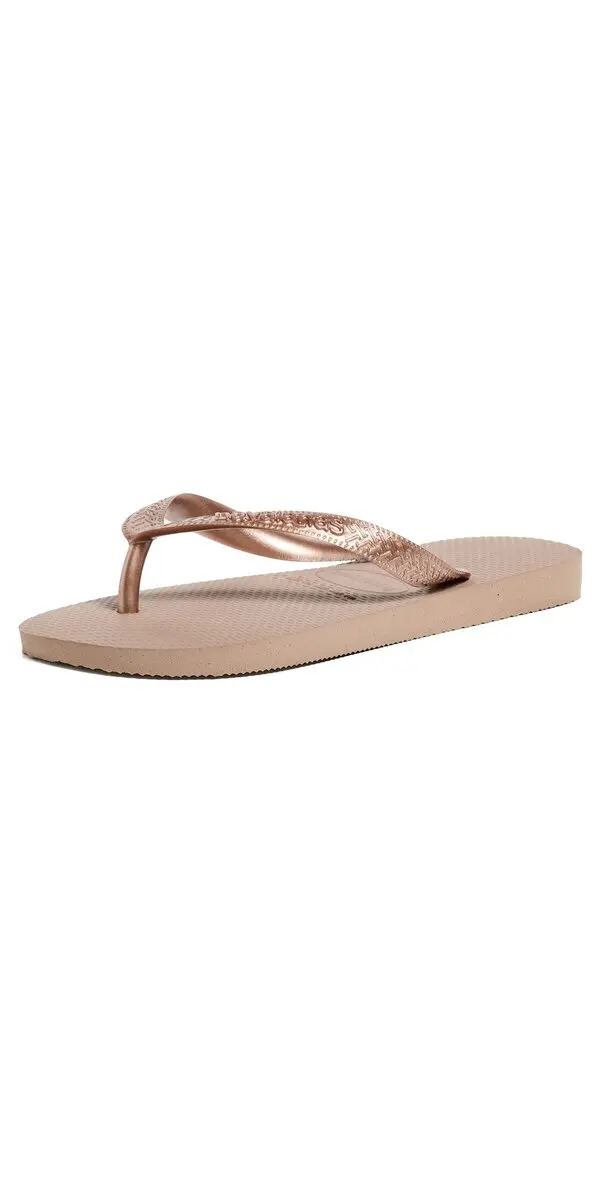 Havaianas Top Tiras Sandals - Rose Gold