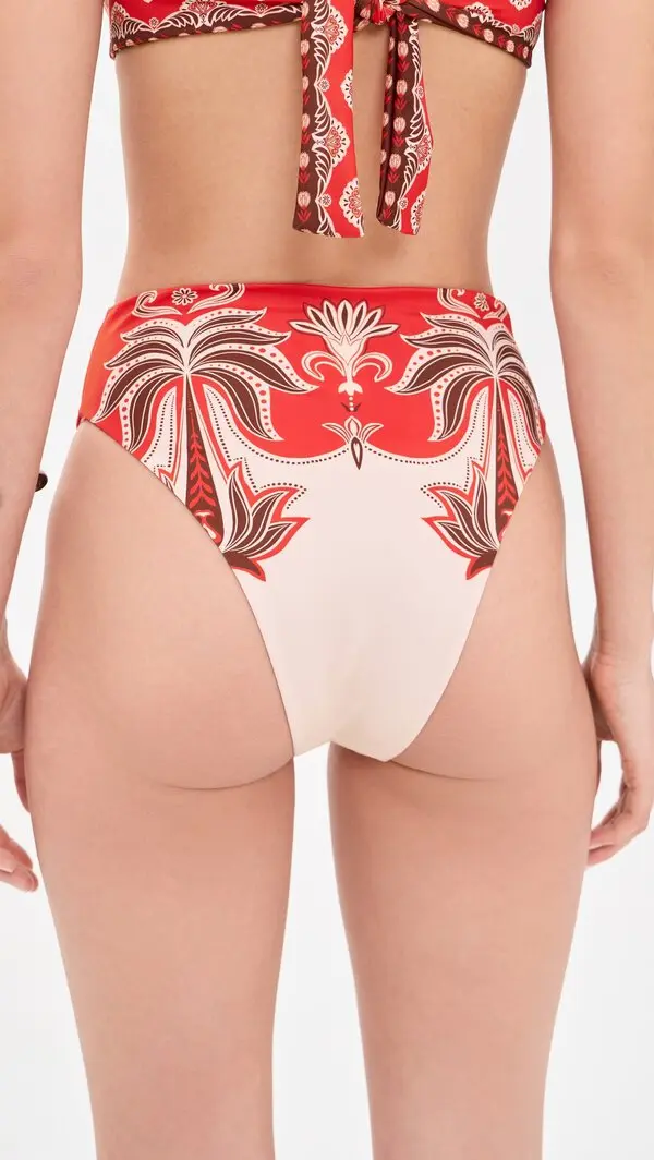 Farm Rio Floral Print Bikini Bottom