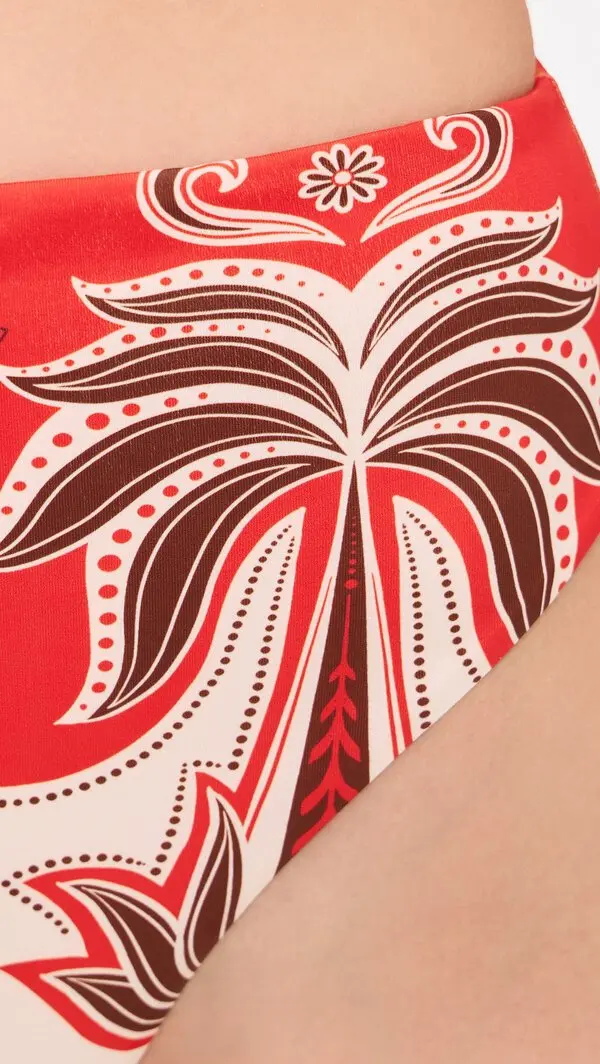Farm Rio Floral Print Bikini Bottom
