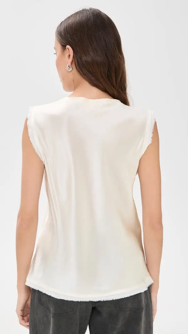 ALL THREE Amanda Silk Tank