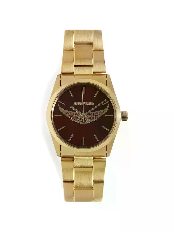 Zadig&Voltaire Wings Steel Watch - Brown