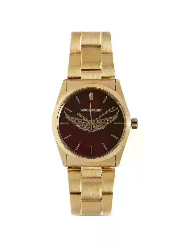 Zadig&Voltaire Wings Steel Watch - Brown