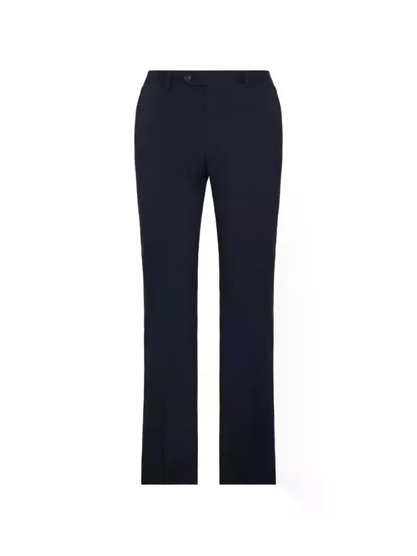 Boggi Milano Wool Trousers - Blue