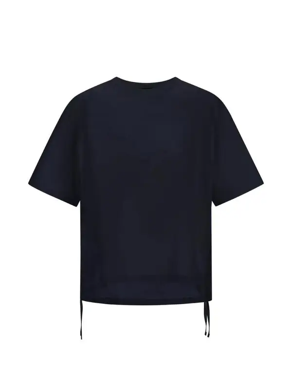 Herno Drawstring-hem T-shirt - Black