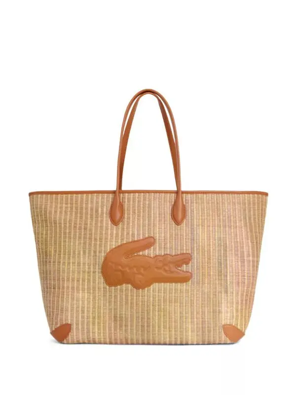 Lacoste Logo Appliqué Shoulder Bag