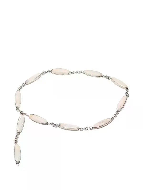 CURATORIA Semilla Chain Belt - Silver