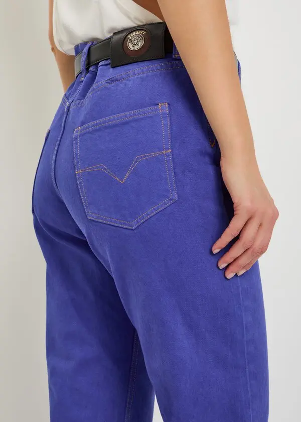 Versace Straight-leg Denim Jeans
