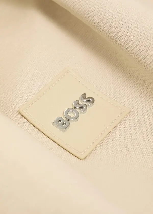 BOSS Skiles Quilted Shell And Cotton-blend Jacket