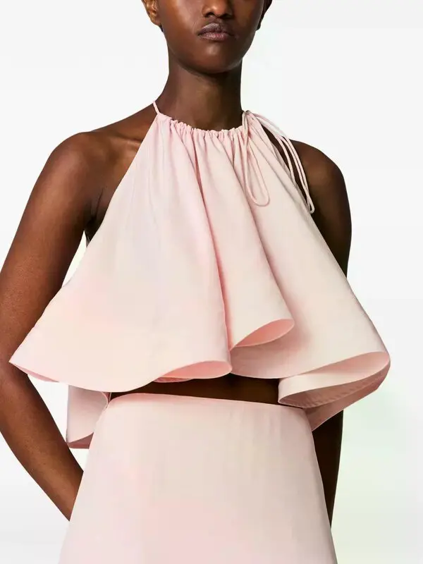 Stella McCartney Halter-neck Sleeveless Blouse - Pink