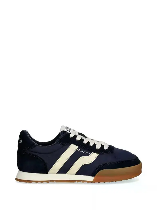 Gant Striped Lace-up Sneakers - Blue