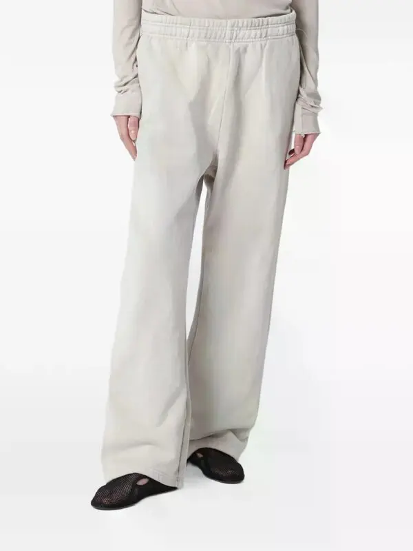 ENTIRE STUDIOS Straight-leg Cotton Track Pants - Neutrals