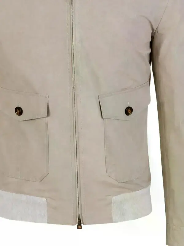 Kiton Flap-pocket Jacket - Neutrals