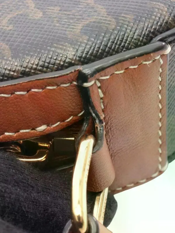 Celine Triomphe Coated Canvas Round Crossbody Bag - Brown