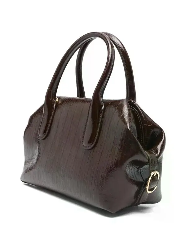 THEMOIRE Small Tallia Top-handle Tote Bag - Brown