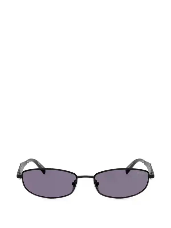Prada Geometric Sunglasses - Black