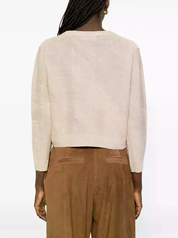 Hemisphere Buttoned Cardigan