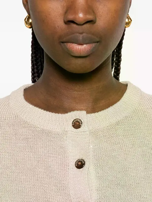 Hemisphere Buttoned Cardigan