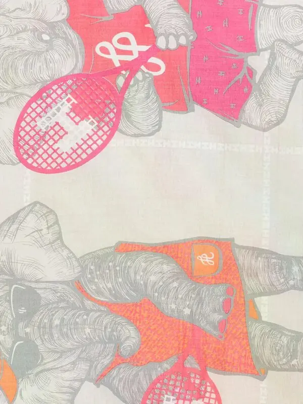 Hemisphere Graphic-print Scarf