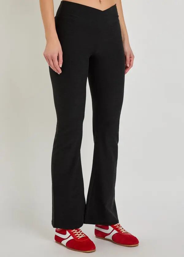 Vuori Elevation Rhythm Flare Stretch-jersey Leggings