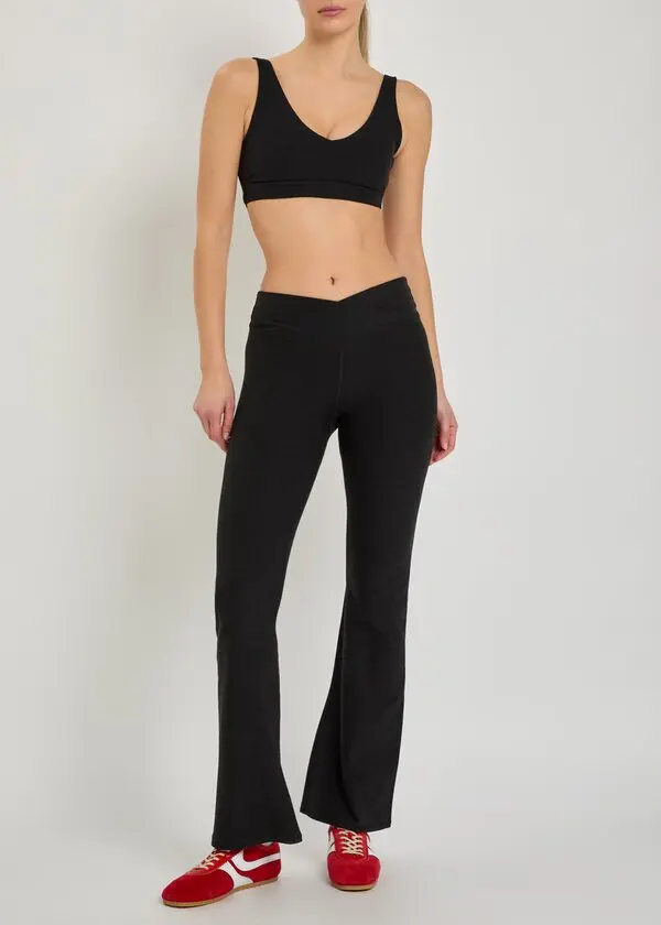 Vuori Elevation Rhythm Flare Stretch-jersey Leggings