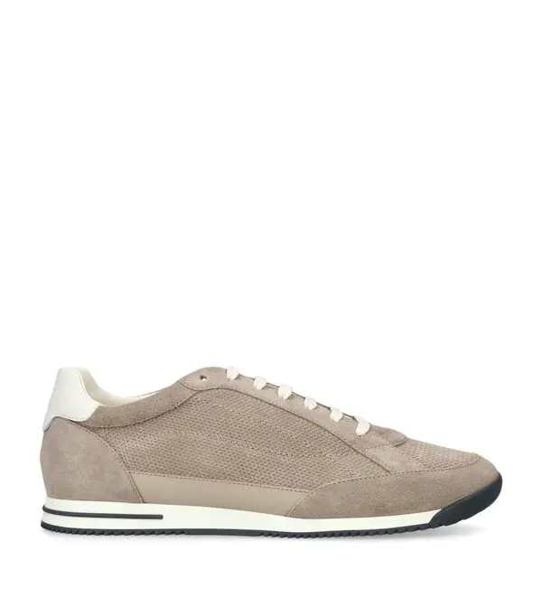 Brunello Cucinelli Suede Low-top Sneakers - Brown