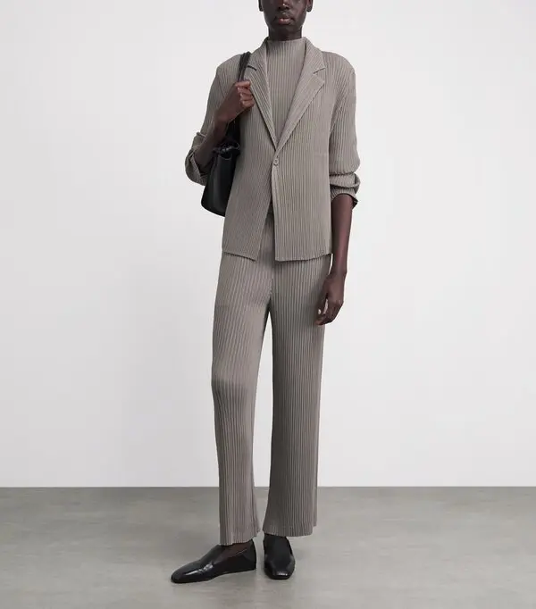 Issey Miyake Hatching Pleats Blazer
