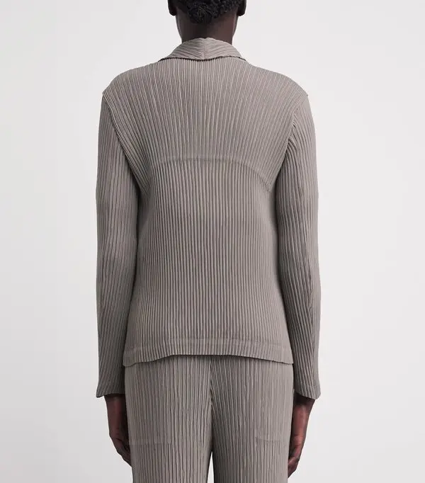 Issey Miyake Hatching Pleats Blazer
