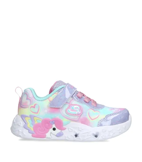 Sketchers S-lights: Unicorn Dreams Sneakers - Purple