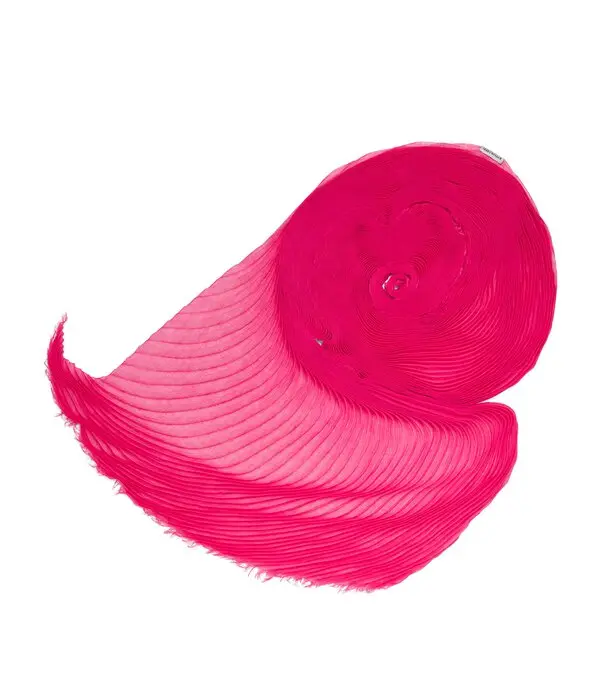 Issey Miyake Feather Pleats Stole - Pink